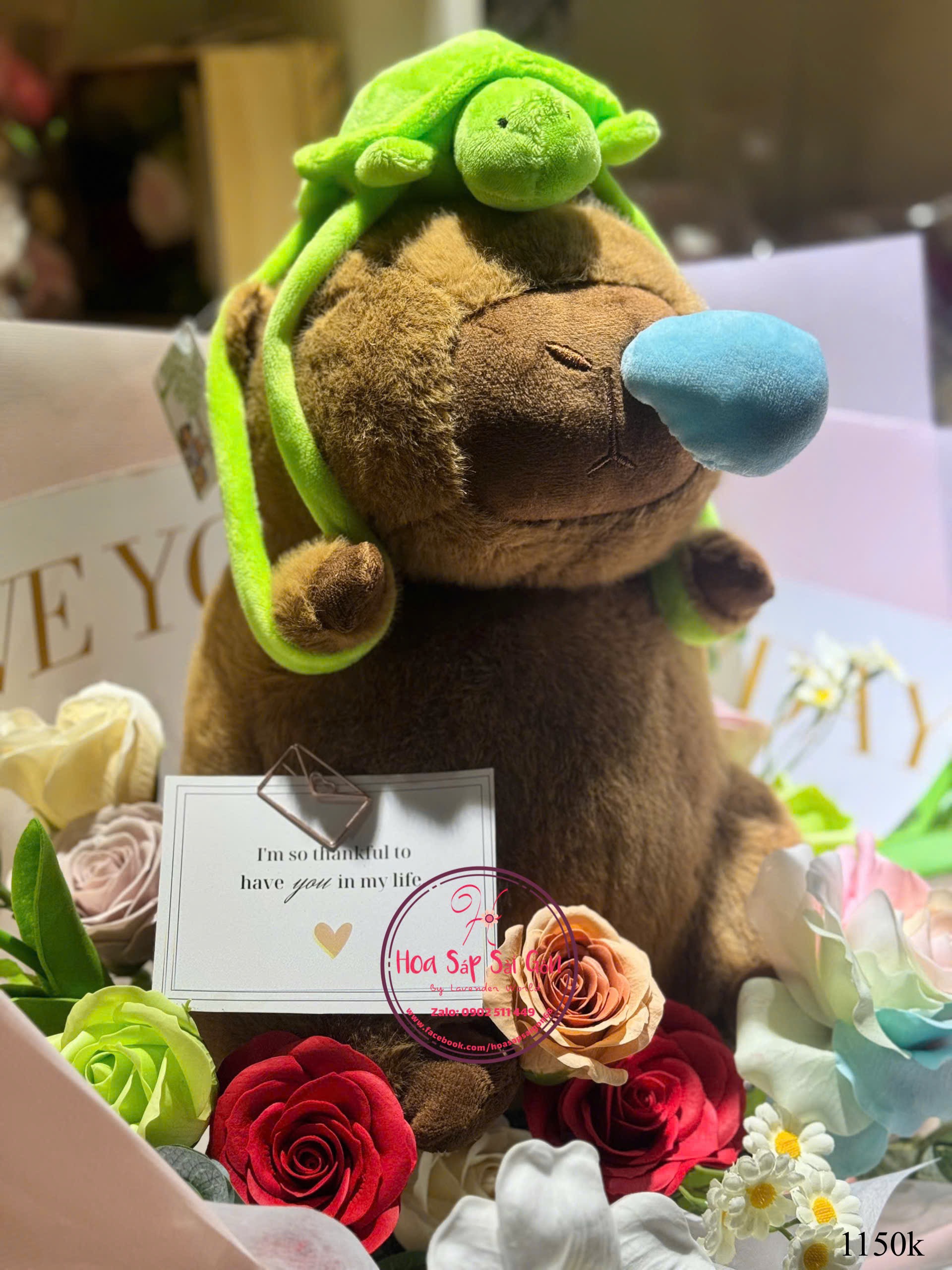 Freestyle* Capybara* Hoa mix - Shop Thế giới Lavender